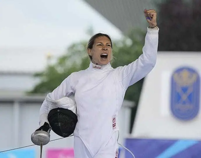 Laura Heredia segunda en semifinales y a la final del pentatlón moderno