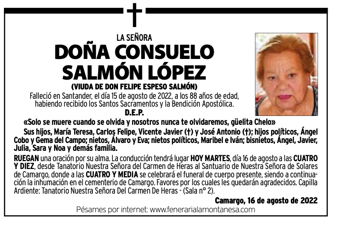 Doña Consuelo Salmón López